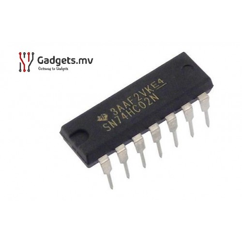 Quad 2-Input NOR Gate - SN74HC02N